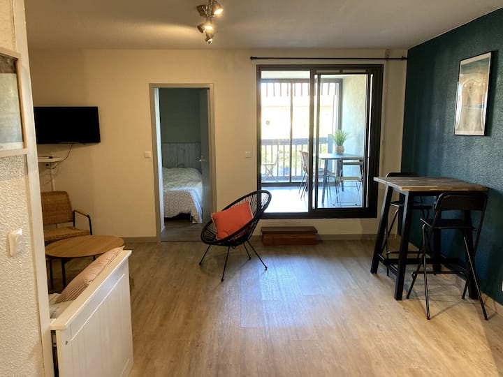 T2 Avec Loggia à 2 Pas Du Lac - Soustons