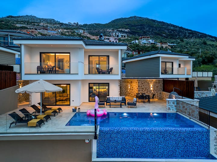 Villa Lidya In Yesilkoy Town, Antalya Kaş Kalkan - Ova
