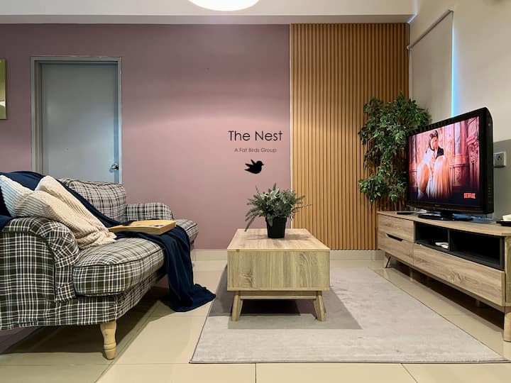 2- A314 Cinnamon 2br | Hyve Cyber | Wifi&netflix | - Cyberjaya