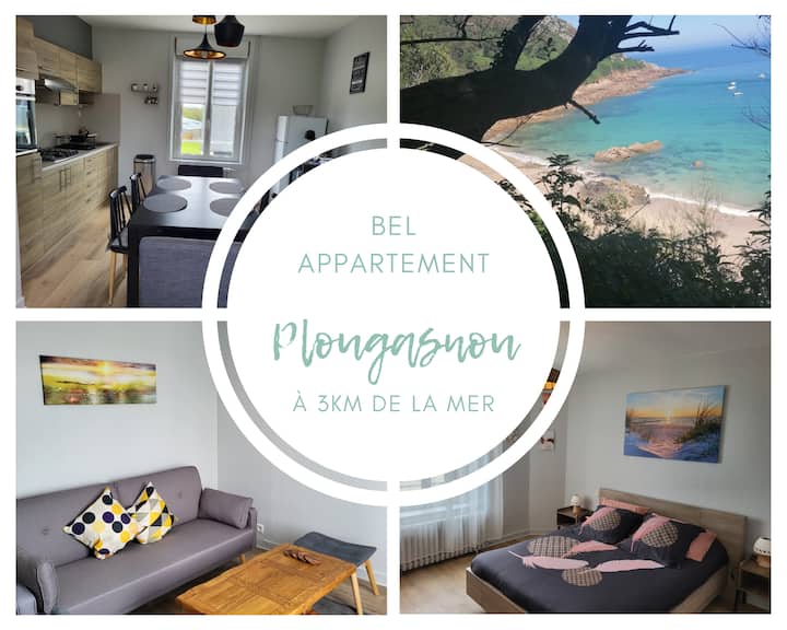 Appartement Paisible En Baie De Morlaix Plougasnou - Plougasnou