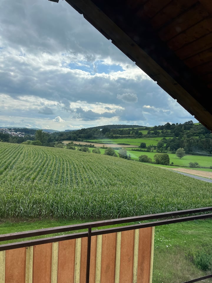 Ferienwohnung Mit Super Aussicht - Bad Salzschlirf