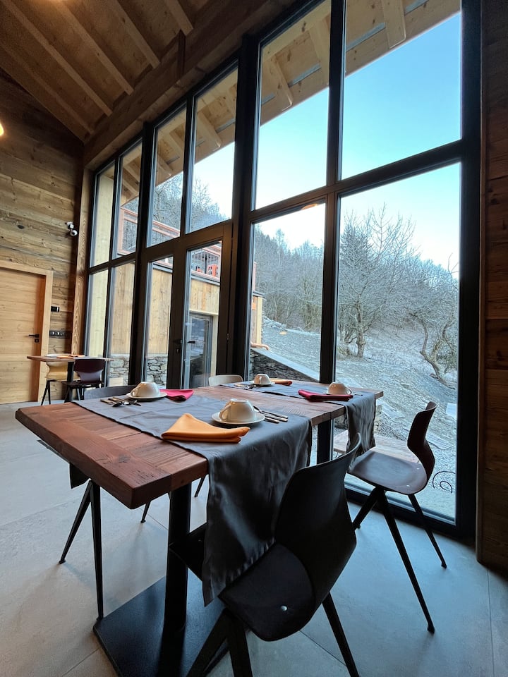La Grange Des Eulets - Chambre Double Deluxe - Bourg-Saint-Maurice