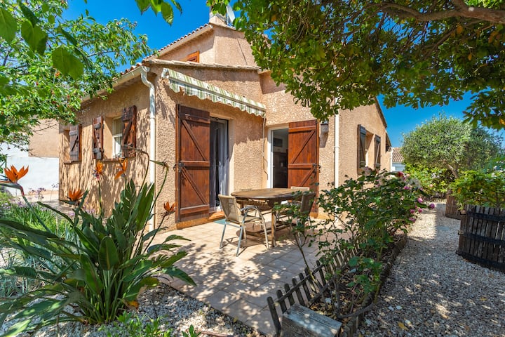 Maison Climatisée, Jardin, 6pers, 7 Min Des Plages - La Londe-les-Maures