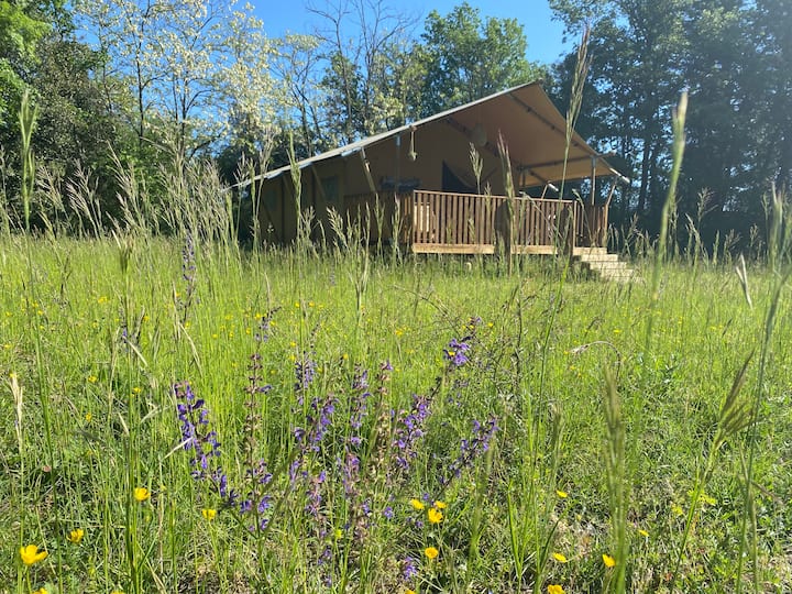 Cabane Lodge Sur Pilotis Sud Ardèche - Vallon-Pont-d'Arc