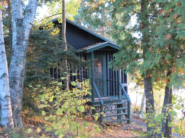 Lakeside Vintage Log Cabin With Fab View - Willows - Presque Isle, WI