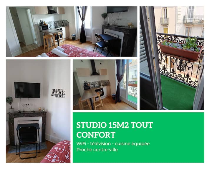 Nice Studio - Wifi - Dijon