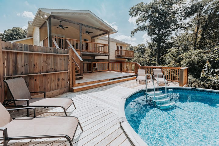 Private Pool-hot Tub-pool Table-king Beds-foosball - Sevierville, TN