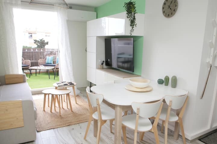 «La Bulle De Lina» Superbet3+parking+terrasse+clim - Agde