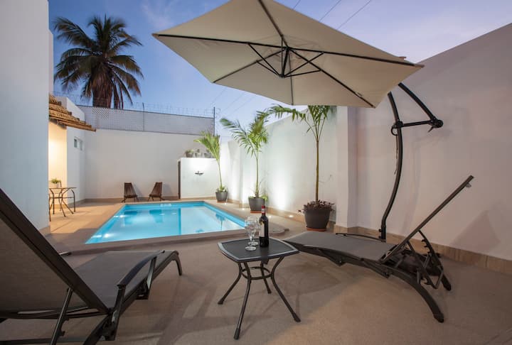 La Casa Del Pescador Private Pool/parking And Bbq - La Paz