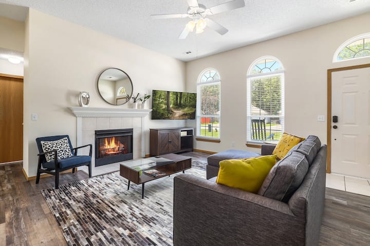 Comfortable 3br Near Crystal Bridges & Downtown - Bentonville, AR