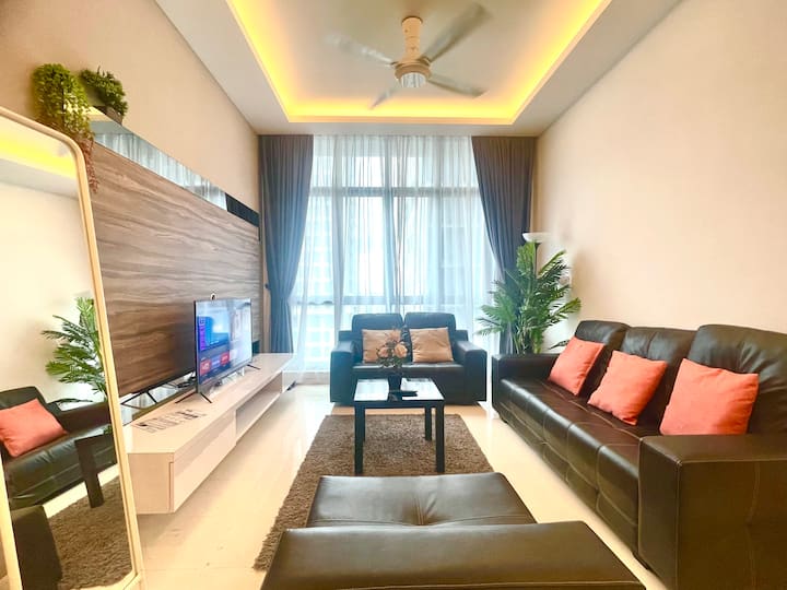 Jb Setia Sky88 Cozy 2 Bedroom & Netflix - Johor Bahru