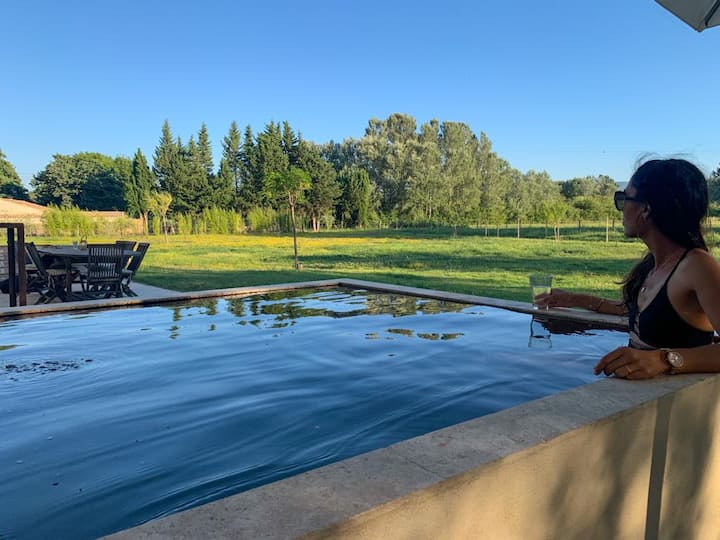 Maison à La Campagne Avec Bassin - Lourmarin