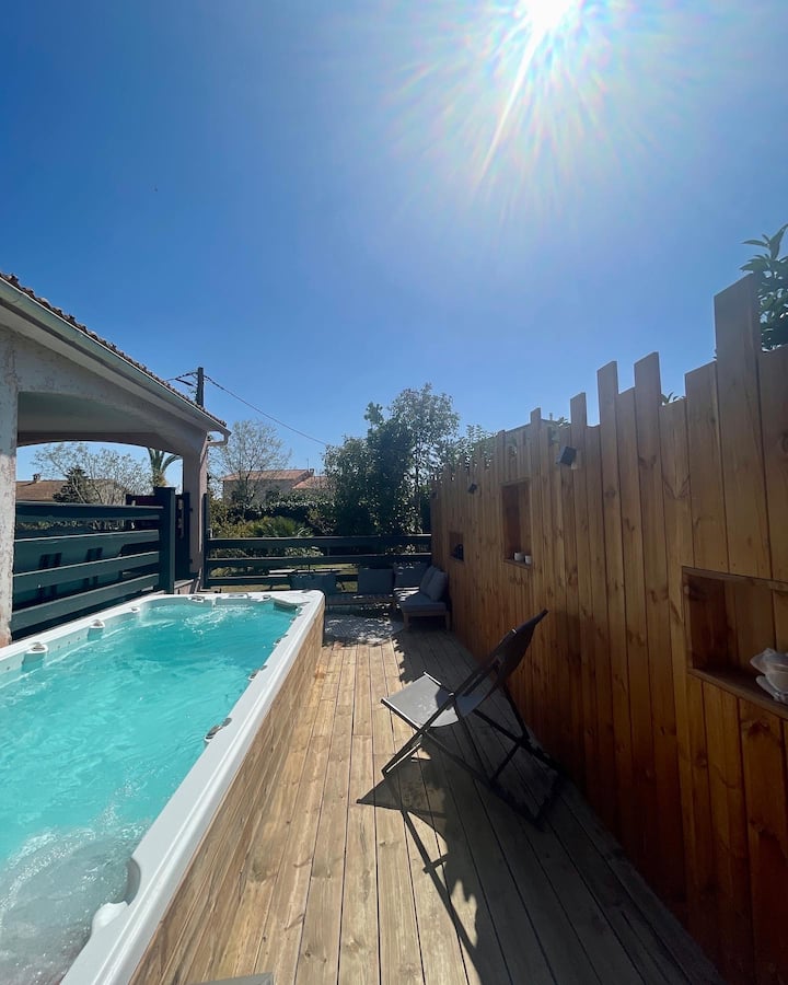 Magnifique Villa De 2 à 8 Personnes Avec Piscine - Ghisonaccia