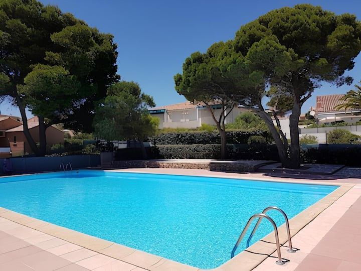 Vue Mer, Piscine & Parking – Narbonne Plage, - Saint-Pierre-la-Mer