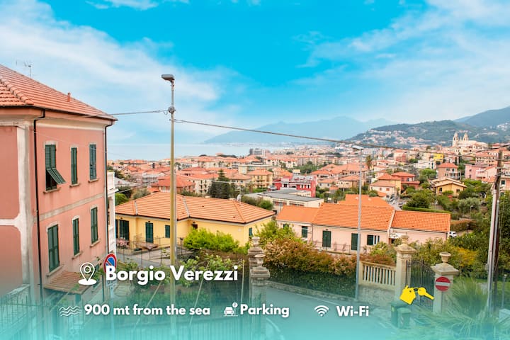 [Posto Auto E Vista Magnifica] Per Un Totale Relax - Borgio Verezzi