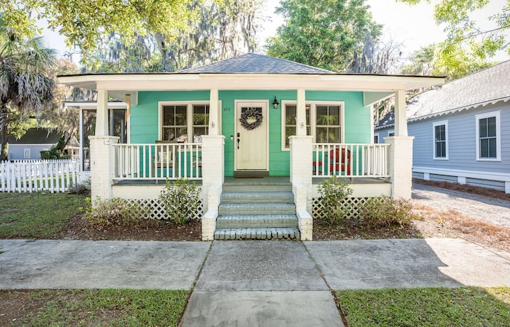 Cozy Downtown Cottage - 0.7 Mi Walk To Downtown! - ビューフォート, SC