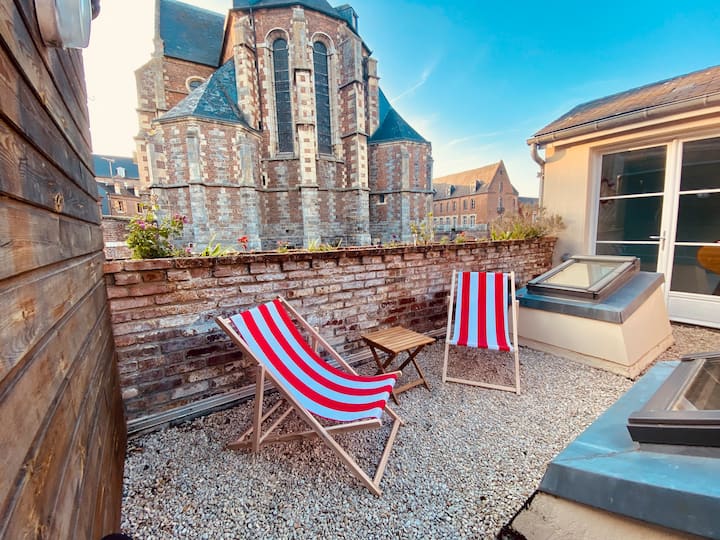 Charmante Maison 6pers Avec Vue Sur La Chapelle - Eu