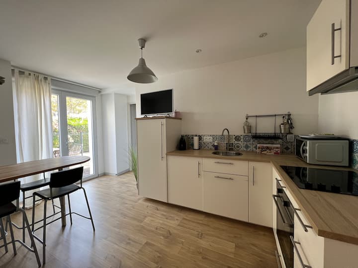 Appartement, Plain-pied Terrasse - Lons-le-Saunier