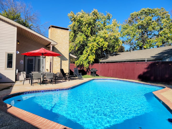 Pool + Jacuzzi: A Gem, The Perfect House Of Zen - Plano, TX