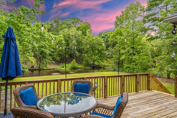 Peaceful Lake View, Game Room,10 Min To Bragg! - Fayetteville, NC