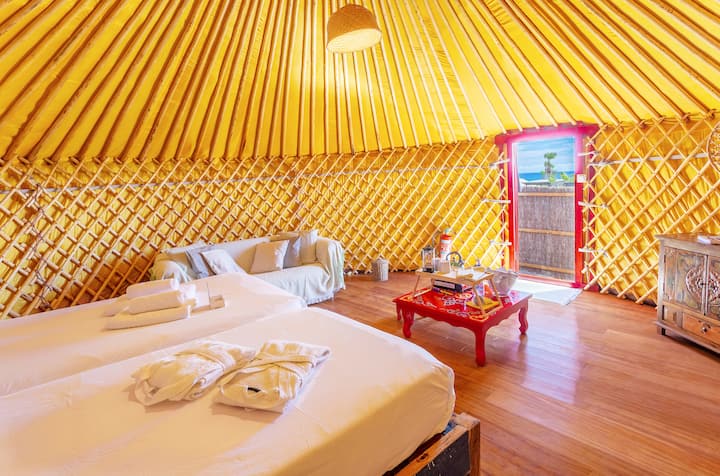 Eco Oasis Yurt, Pool, Beach, Finca De Arrieta - La Graciosa