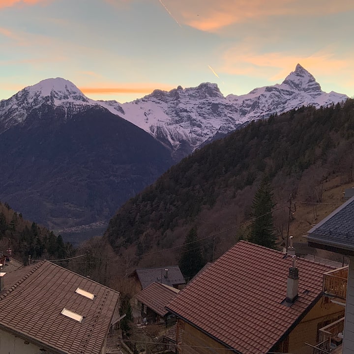 Attique 2 Chambres, Randos, Bains & Détente - Canton de Vaud