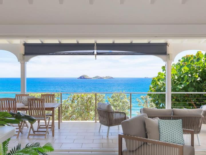 Ocean Views Villa With Pool, Lo Scoglio - Saint Barthélemy
