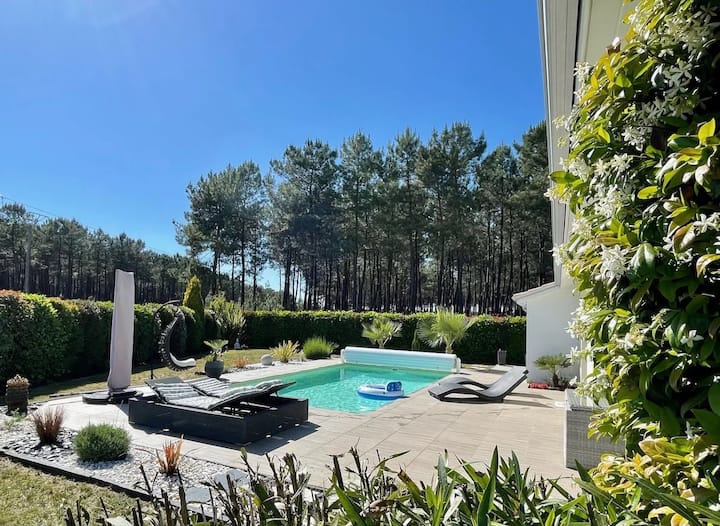 «&nbsp;Villa La Lande&nbsp;» Clim & Piscine à Andernos - Andernos-les-Bains