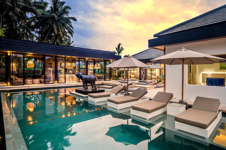Jeromaia 5br Villa W/lush Jungle & Paddy View - Ubud