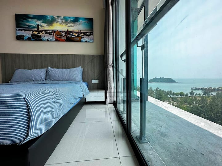 Pd Dwharf Seaview Sunset Suite 5 - Up To 6 Pax - Port Dickson
