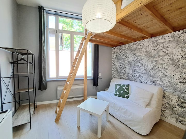 Magnifique Studio Avec Mezzanine - Centre De Lille - Lille