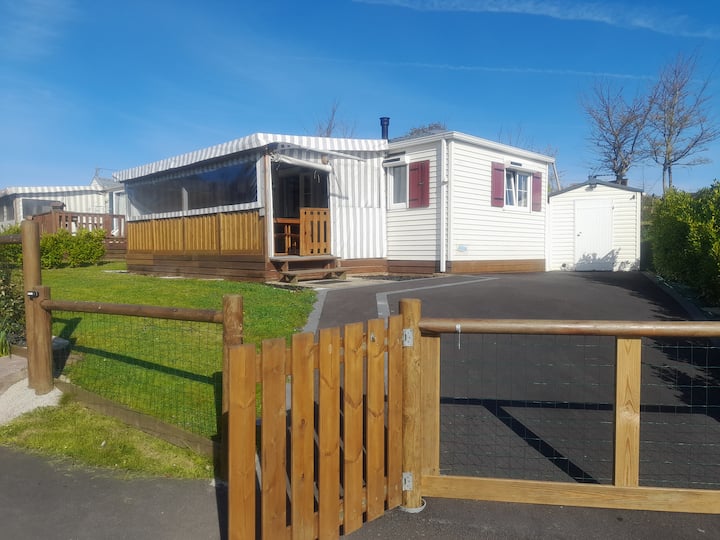 Mobil Home , Terrasse Couverte - Pléneuf-Val-André