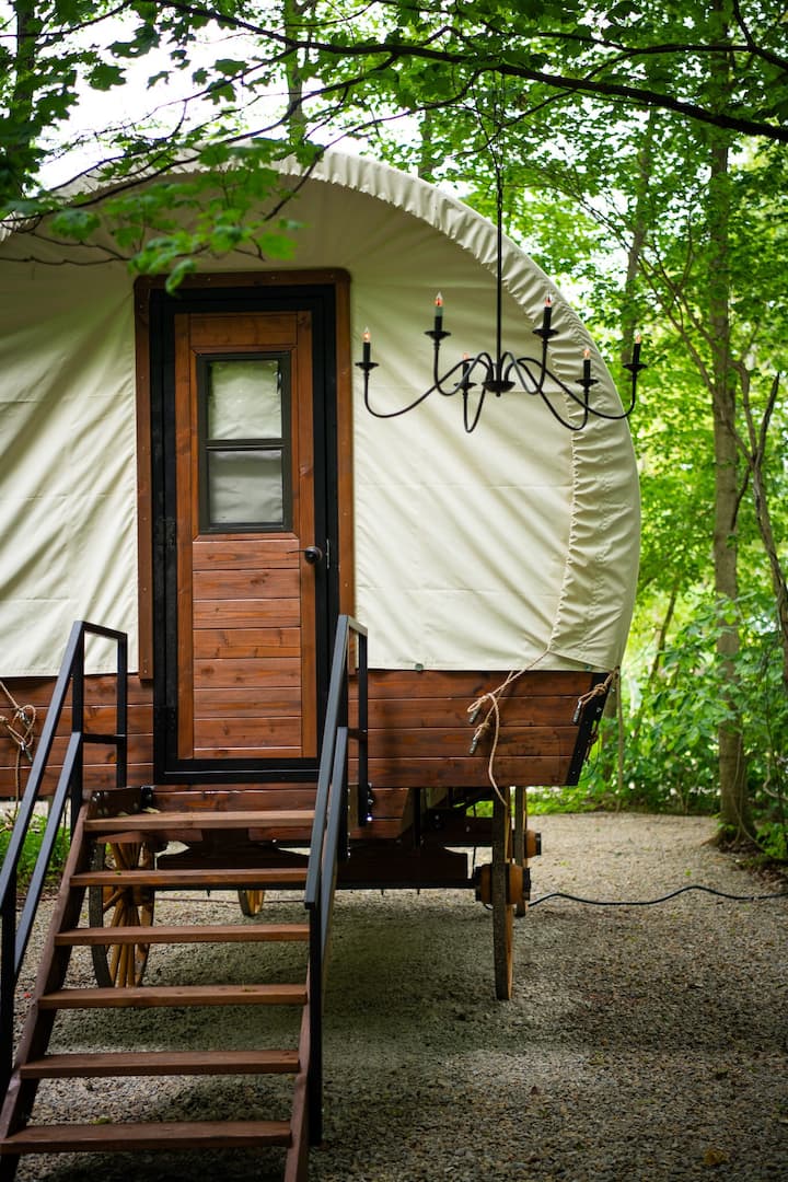 Luxe Conestoga Wagon - Pioneer 1 - Laura, OH