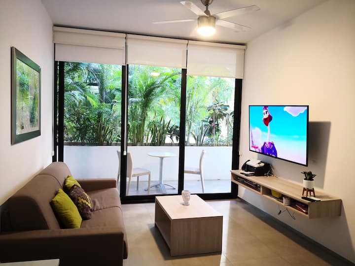 Depa C Gym, Spa Y Piscinas! - Playa del Carmen