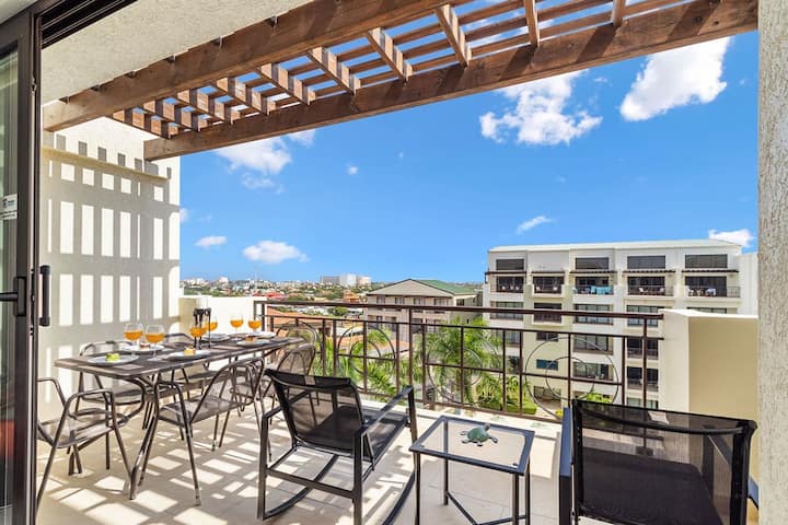 2br 2ba Duplex W/ Amazing Views, Pool & Amenities - 荷屬阿魯巴