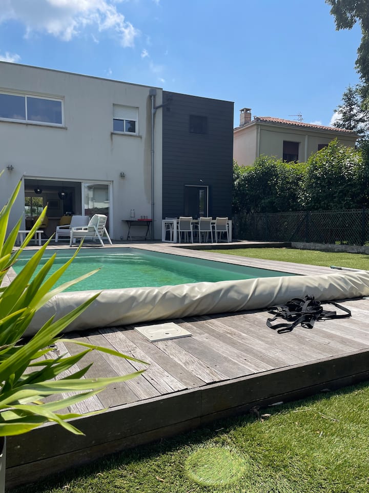 Maison Familiale Piscine Chauffée - Bègles