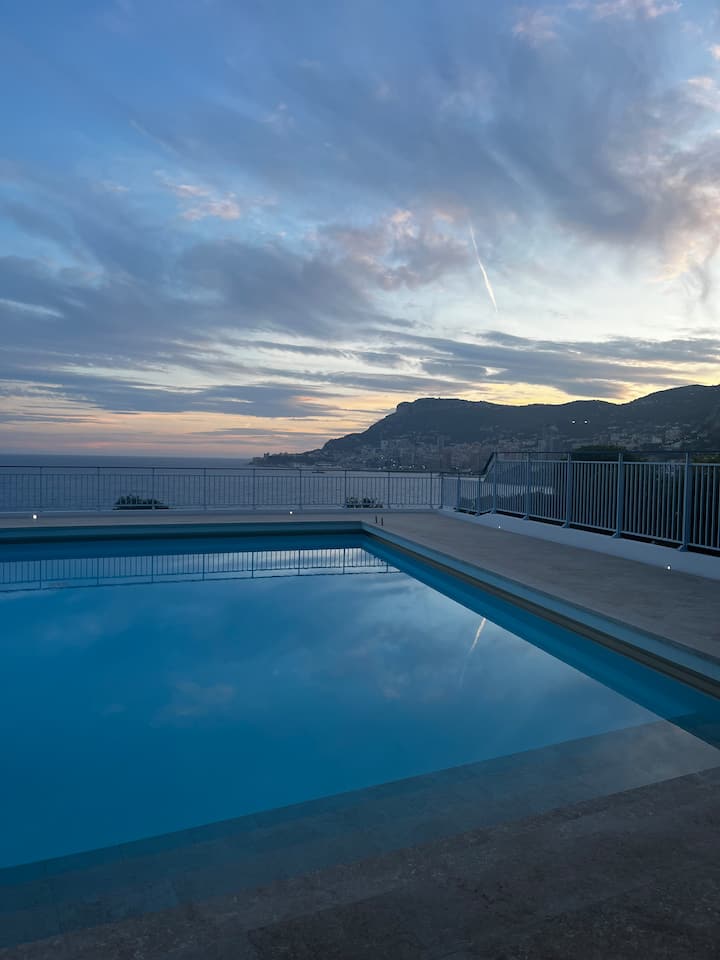 Studio In Luxury Residence - Roquebrune-Cap-Martin