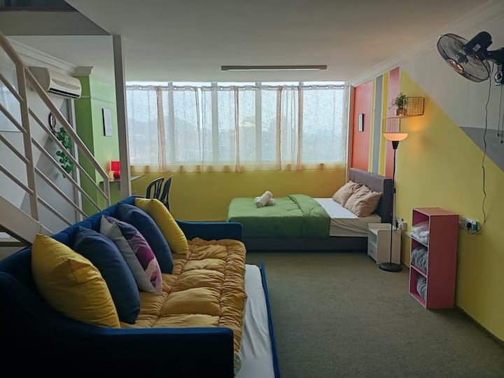 [07]cosy 9 Paxs Duplex Soho Near Usm - Bayan Lepas