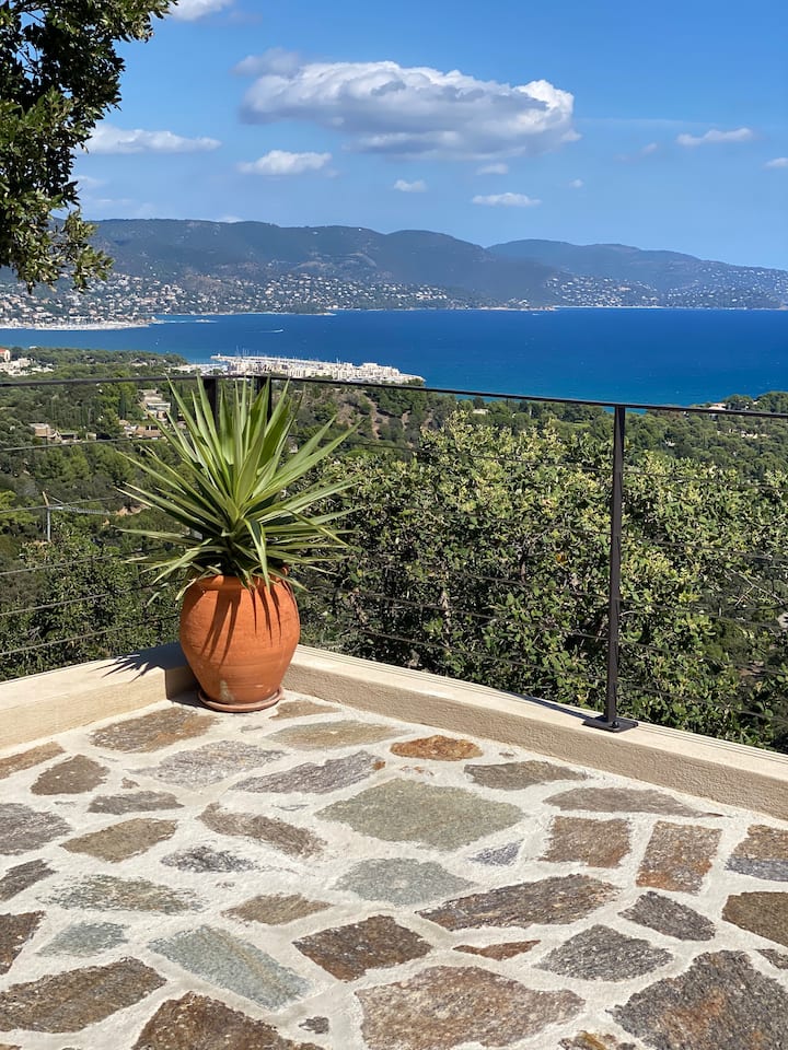 Maison Vue Mer Gaou Bénat - Le Lavandou