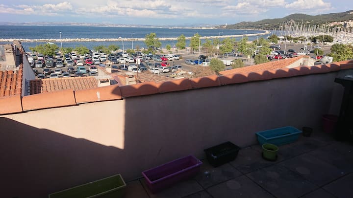 La Vue Martegale - Terrasse - Clim - Centre Ville - Martigues