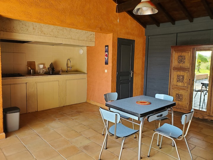 Gîte Avec Piscine. La Renardière. De Montesquiou. - Marciac