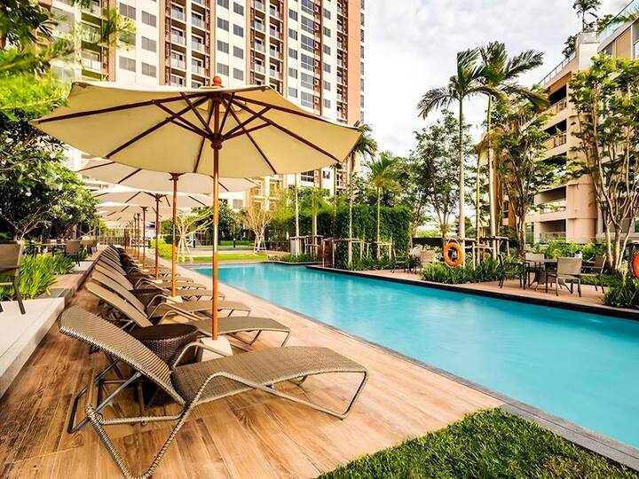 Peaceful Stay Beach Pool Walking Street In Pattaya - Jomtien