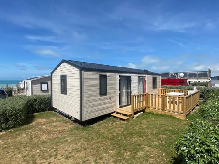 Mobil-home Terrasse Bord De Mer 6 Pers - Agon-Coutainville