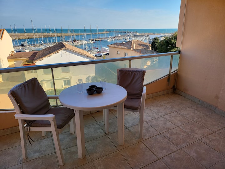 Le Coraillou, 1ch, 4e Etage - Valras-Plage