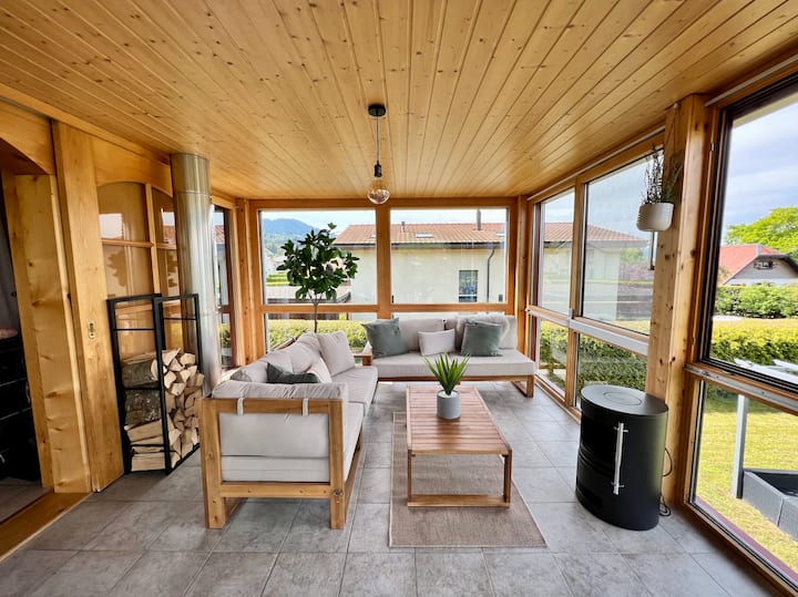 Apartment In Chalet With Lake View And Garden - La Roche