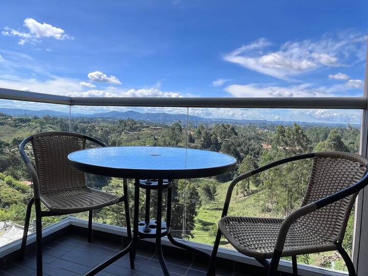 Apartment With A Beautiful View - Rionegro