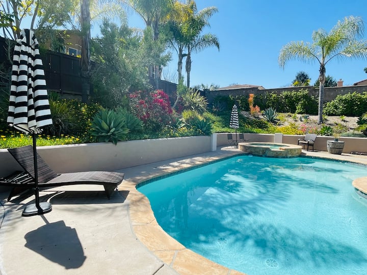 Spacious Family Home-pool-heated Jacuzzi-sleeps 8 - Chula Vista, CA