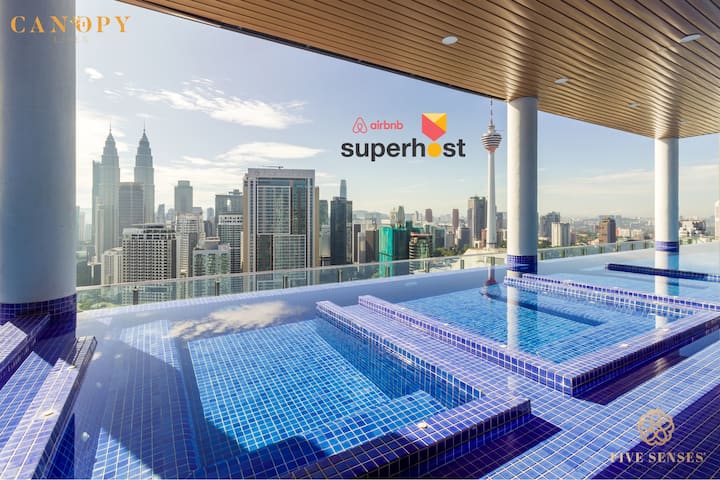 Piscine Sur Le Toit Au 40e éTage, Vue Klcc #Cs - Kuala Lumpur