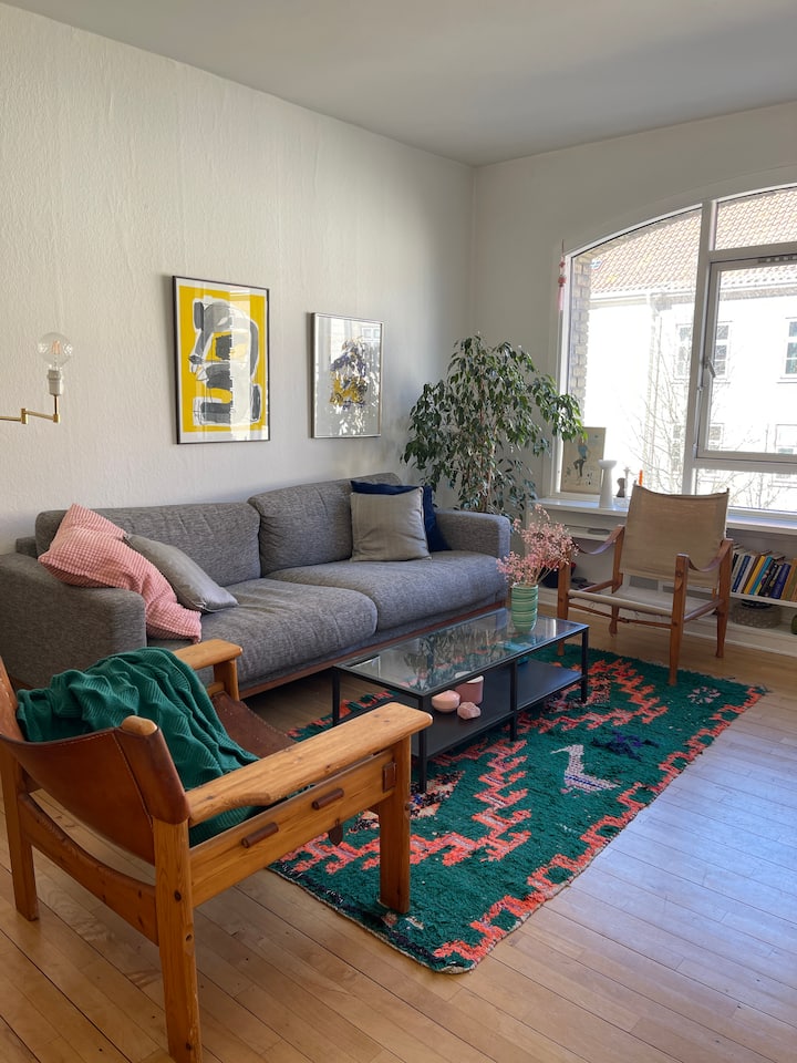 Bright & Spacious Apartment In Nørrebro - Copenhague
