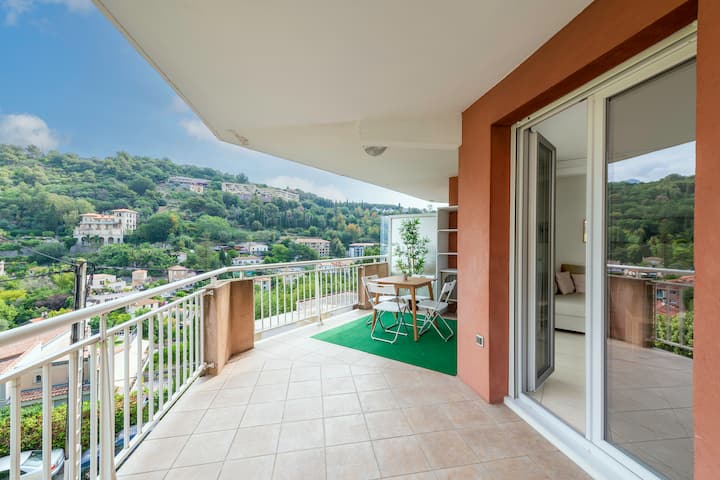 Appartement T2, Garage, Terrasse Et Wi-fi - Beausoleil
